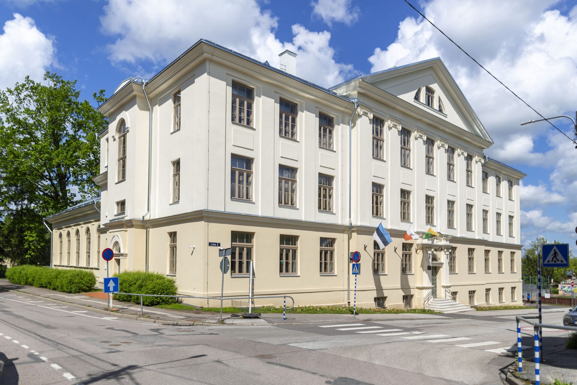 Parim rekonstrueeritud miljööväärtuslik hoone on Lina 2 koolimaja ...